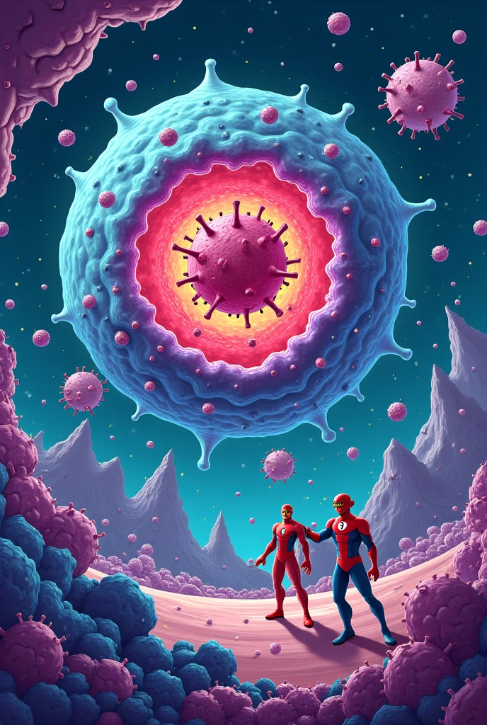 Title: "The Cell League to Rescue!" characters (heroes): Captain Core ...