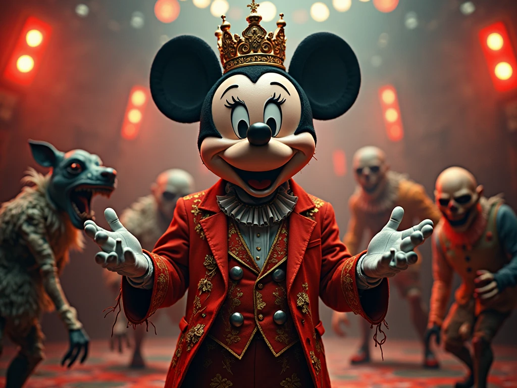 🐭👑💀 ミッキーマウス: 悪夢の王