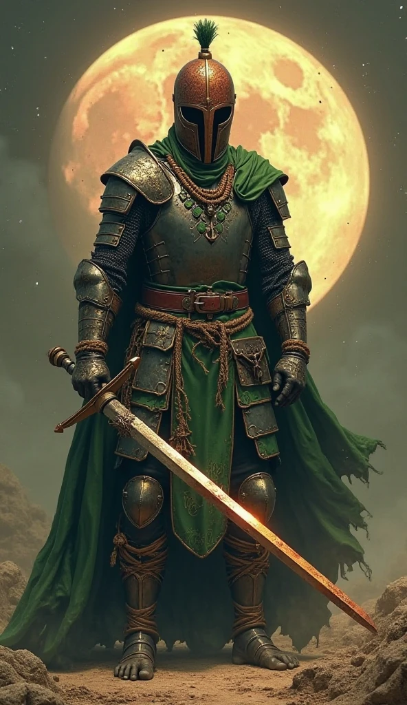 Realistic Black Knight, medieval, Fort in battle position, barefoot ...