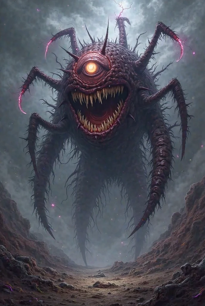 Most scary version of plankton - SeaArt AI