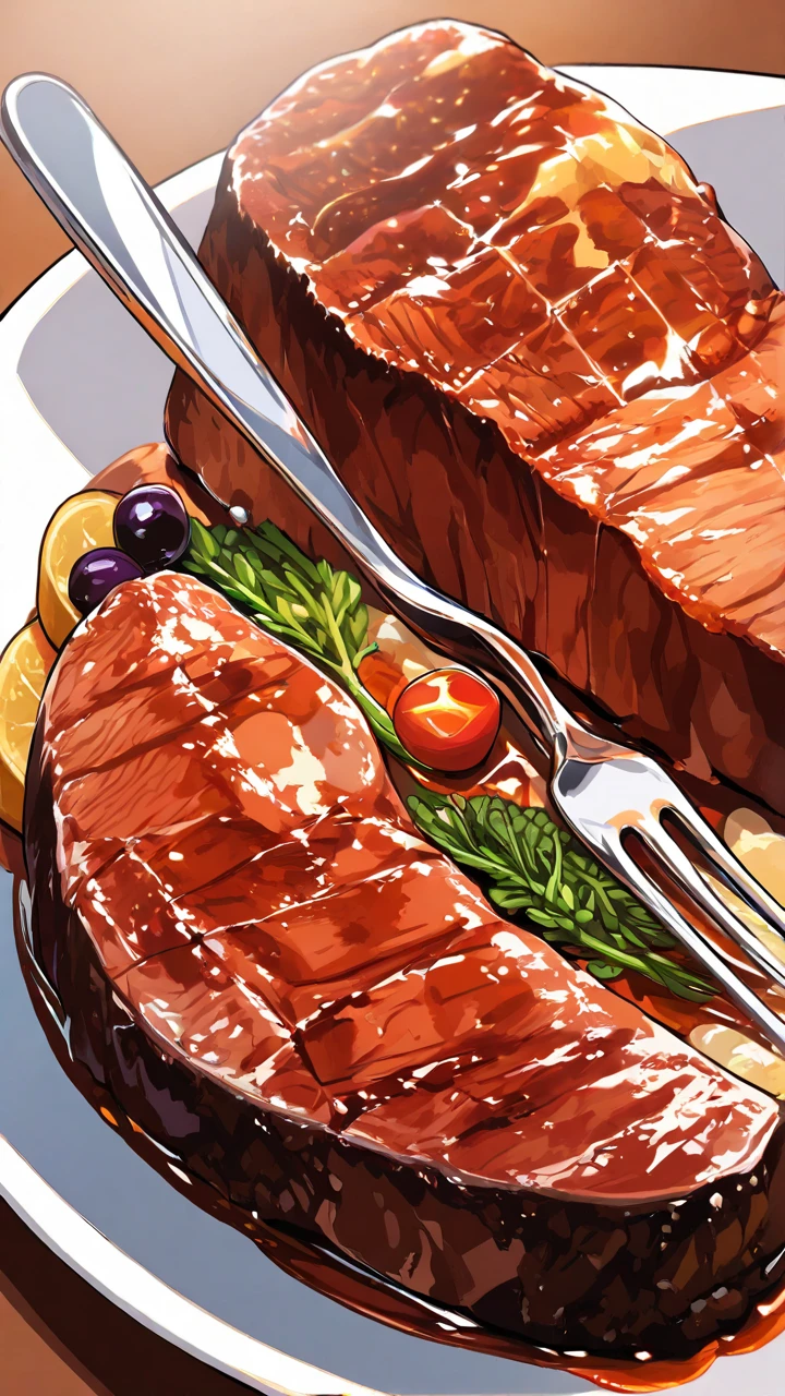 I want to eat meat....