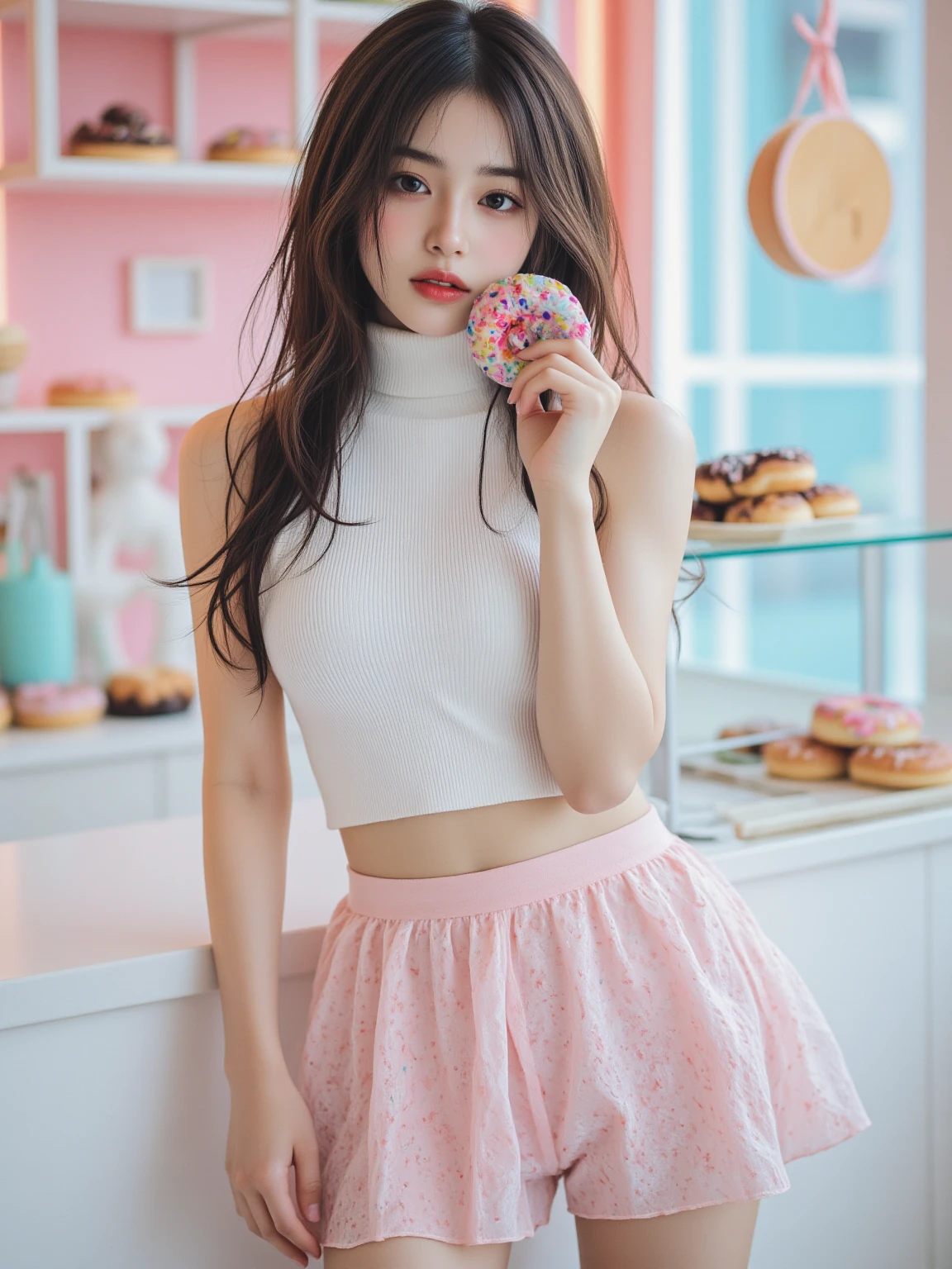 8k,Realistic detail. Mid-range view, full view, excellent performance ...