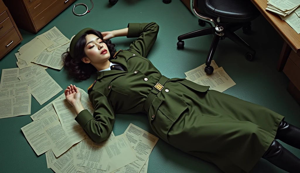 (full body, high angle ,best quality, official art, beautiful and ...