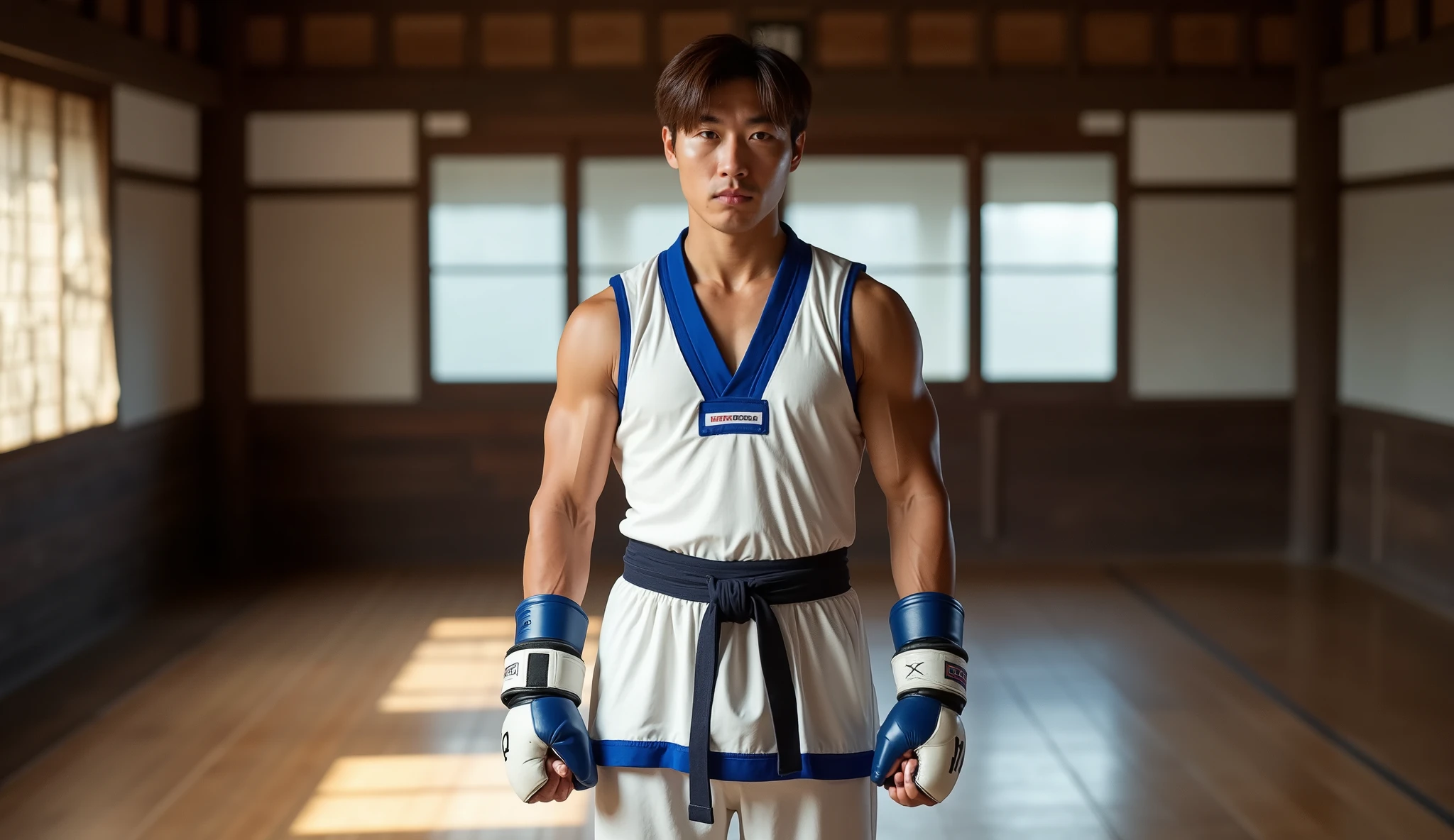 A hyper-realistic, cinematic, live-action shot of Kim Kaphwan - SeaArt AI