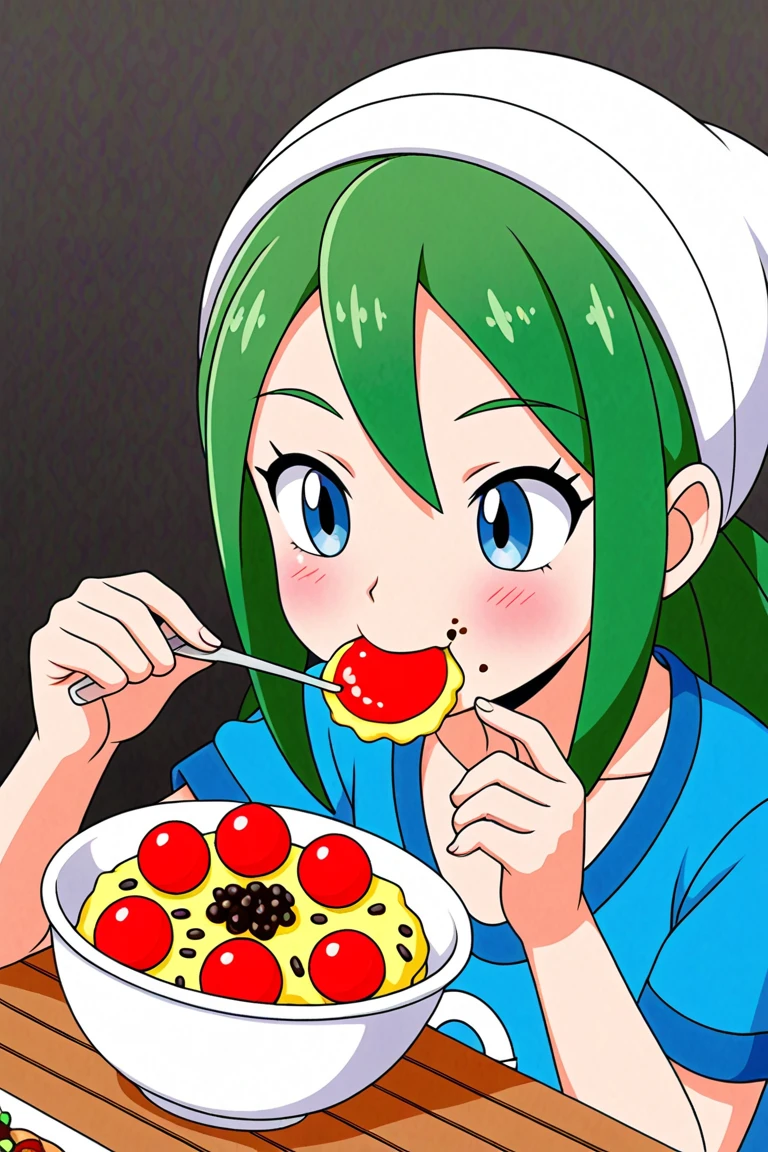 Eating a Pokemon - SeaArt AI