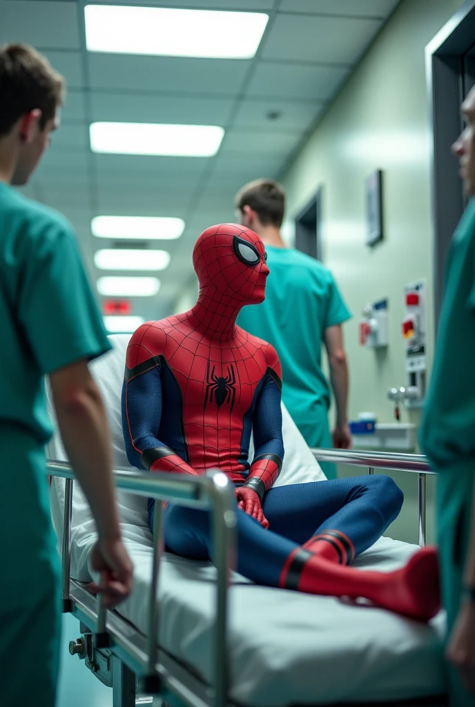 A realistic and cinematic high-quality image of a version of Spider ...