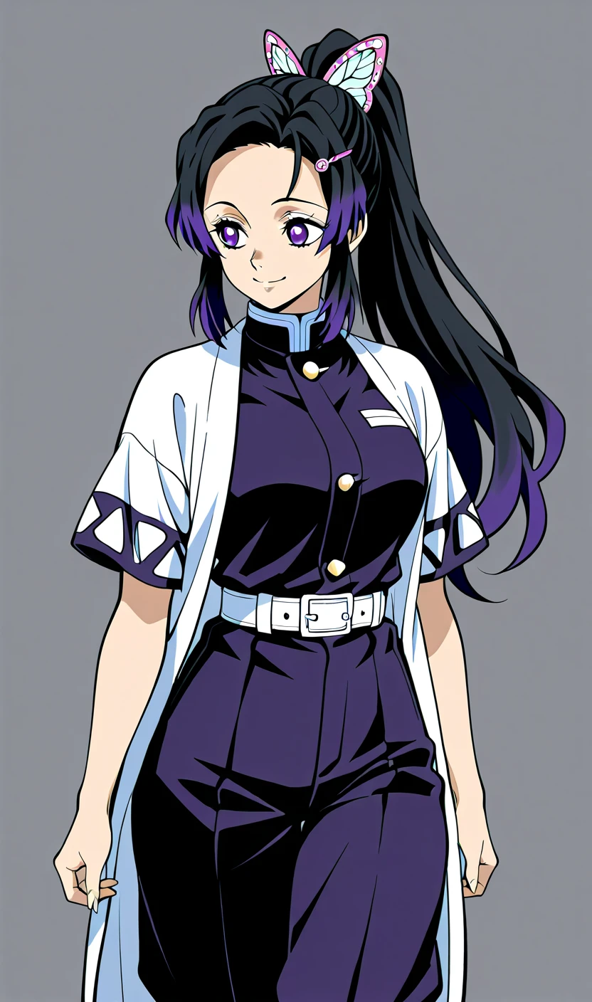 Demon slayer panel,1girl, High Resolution, Masterpiece, Long Hair ...