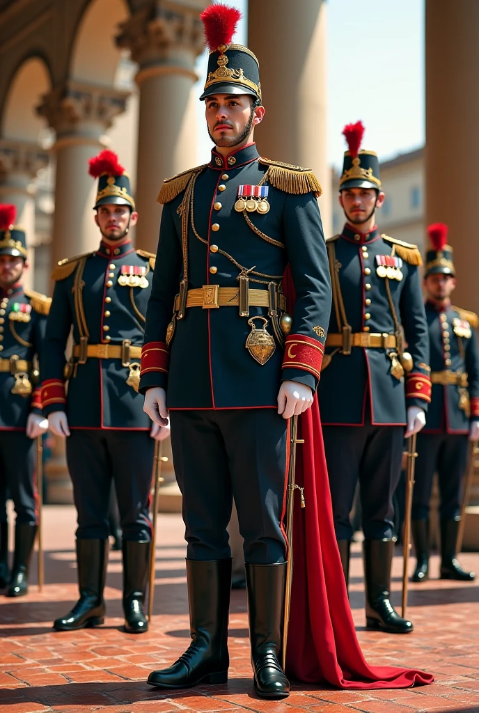 Guards representing Italy - SeaArt AI
