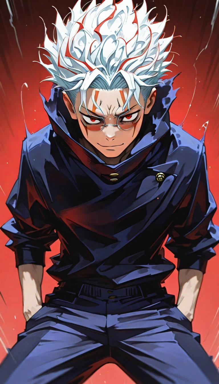 Kojo from Jujutsu Kaisen and Okarun from Dandadan - SeaArt AI