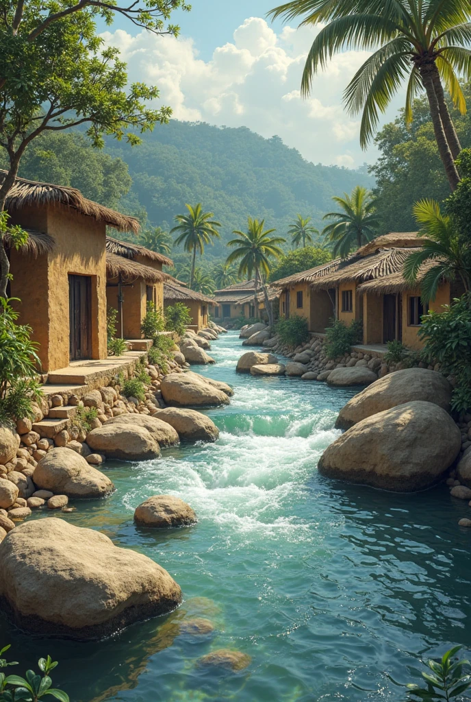 Macondo, a village of 20 mud and canabrava houses built on the banks of ...