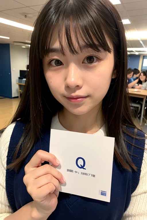 Simple、letter Q、 college student - SeaArt AI