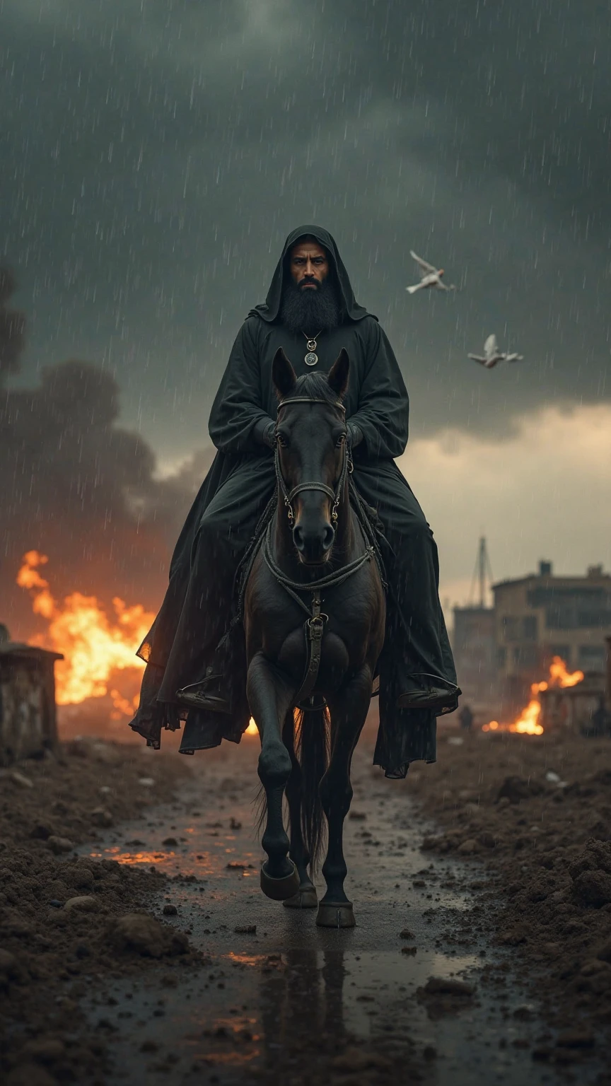 Ultra-realistic 8K HD cinematic photo of Imam Mahdi Al-Muntadhar alone ...