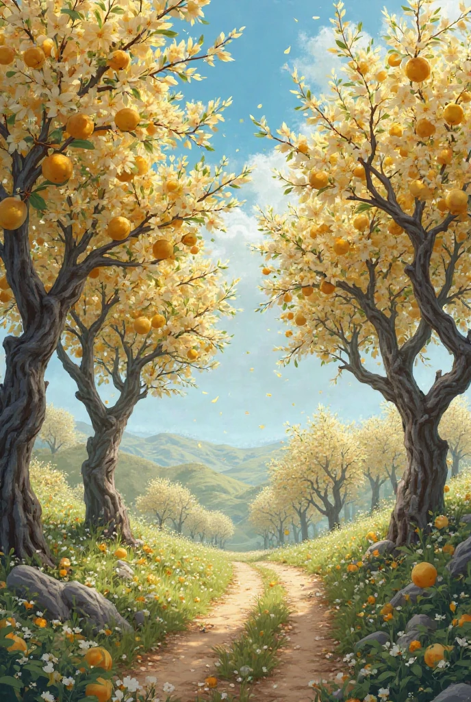 Quince trees - SeaArt AI