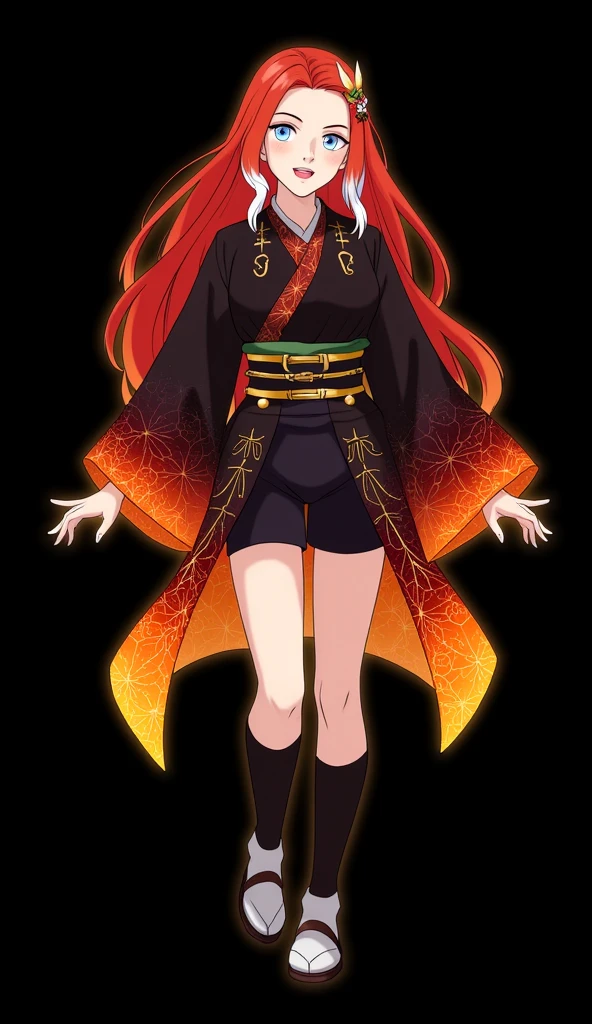 Nome: Hikari Enkyo (— "Light that echoes in flames") Idade: 12 anos ...