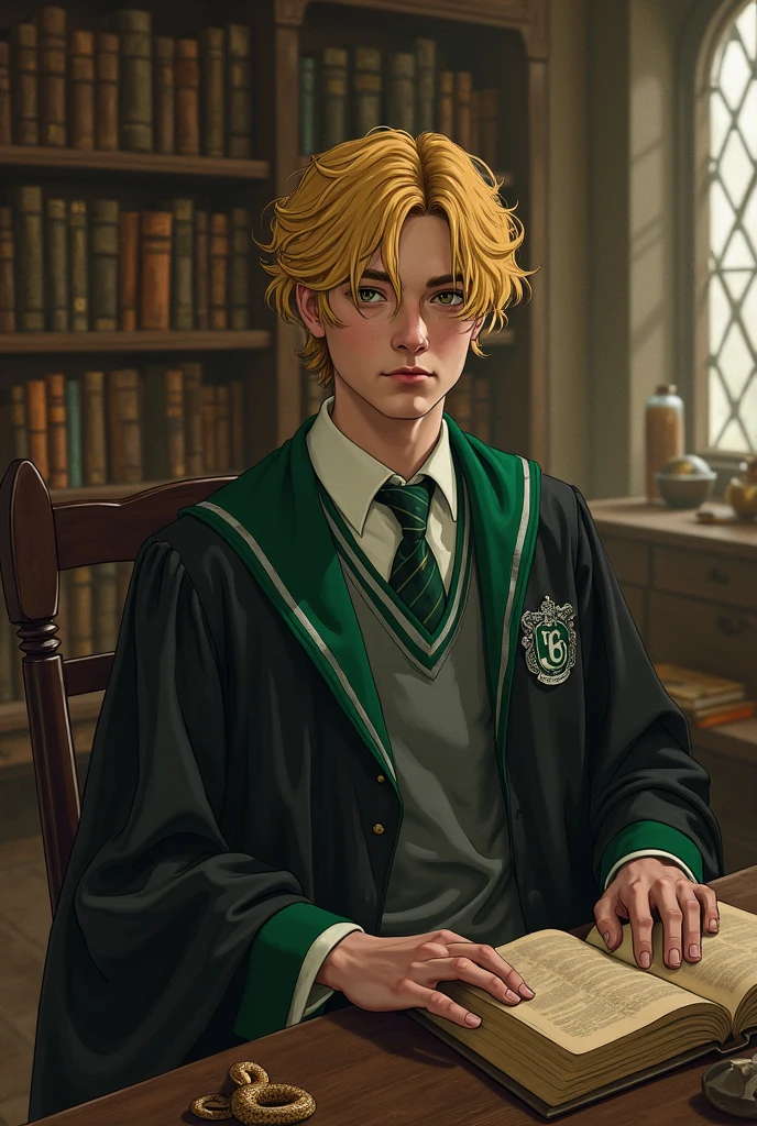 🐍 Slytherin character - Description for illustration Provisional name ...