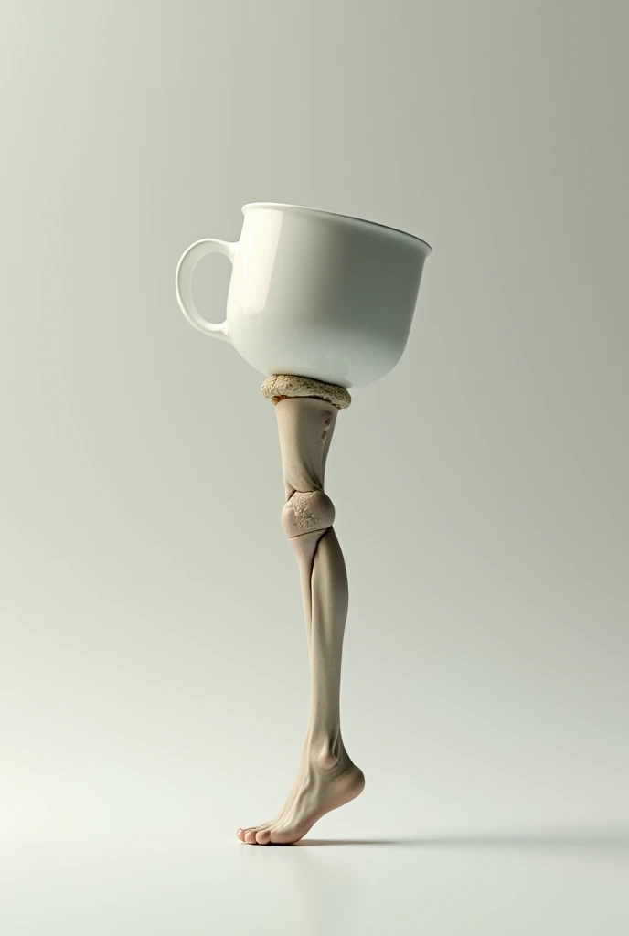 Cup with a leg - SeaArt AI
