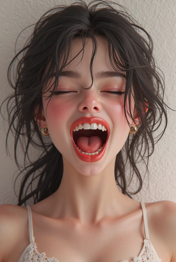 Make the girl do Ahegao Face - SeaArt AI