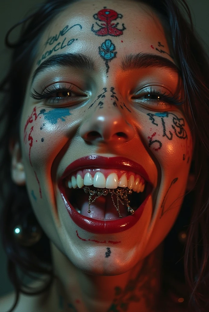 Close up shot of the face HD QUALITY 4K Princess Yasmin with griddle in ...