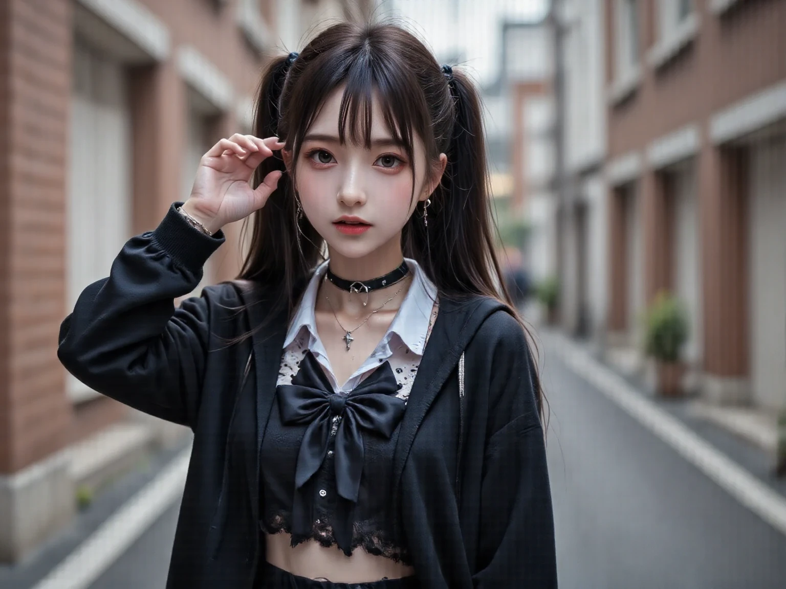 (photorealistic, Jirai-kei fashion style:1.4), masterpiece, best ...