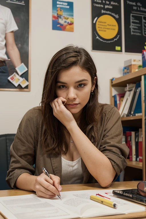 English tasks, create a 's design and also provide his materials - SeaArt AI