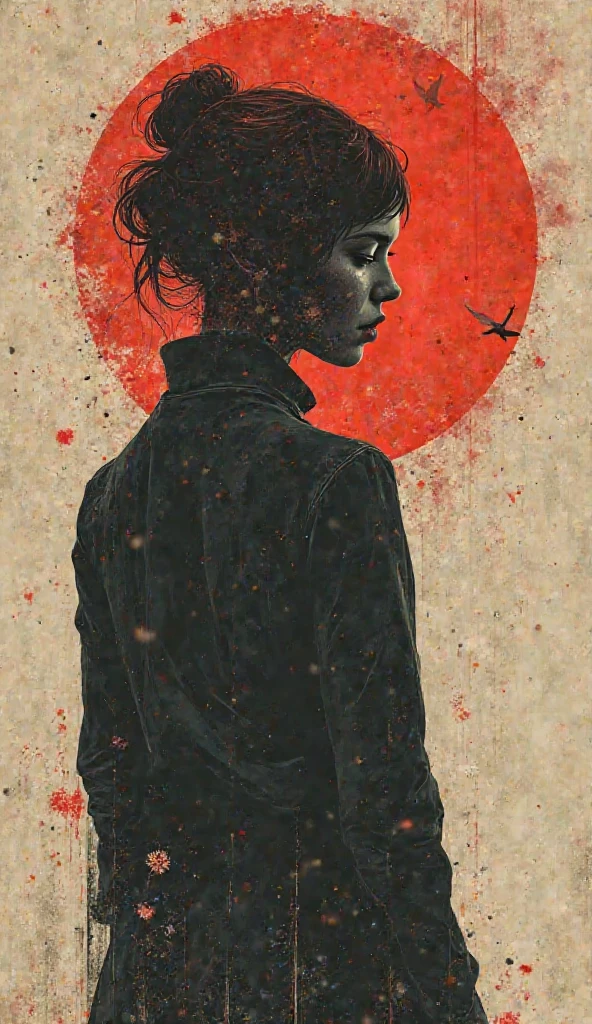 Faceless . In the style of Adrian Ghenie, Esao Andrews, Jenny Saville ...