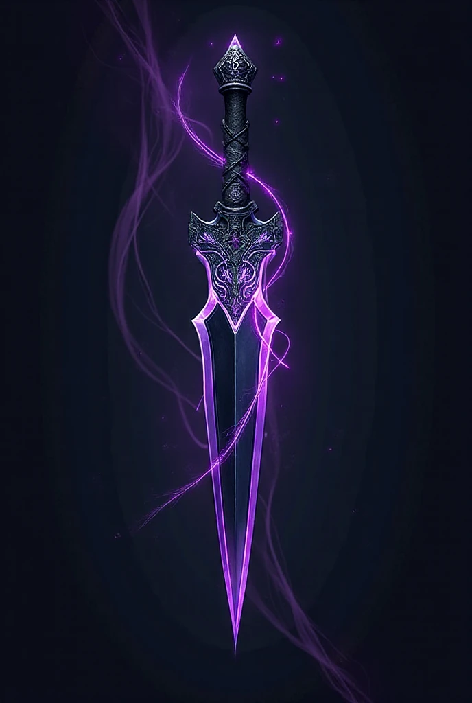 A fantasy shadow dagger. - SeaArt AI