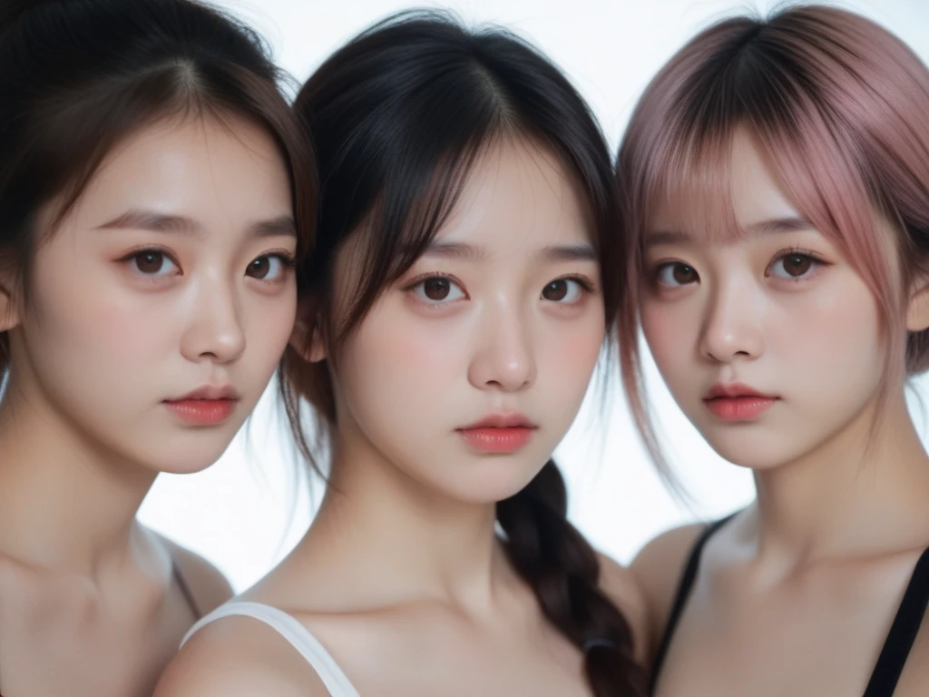 The 4-member girl group with their own style took photos together for ...