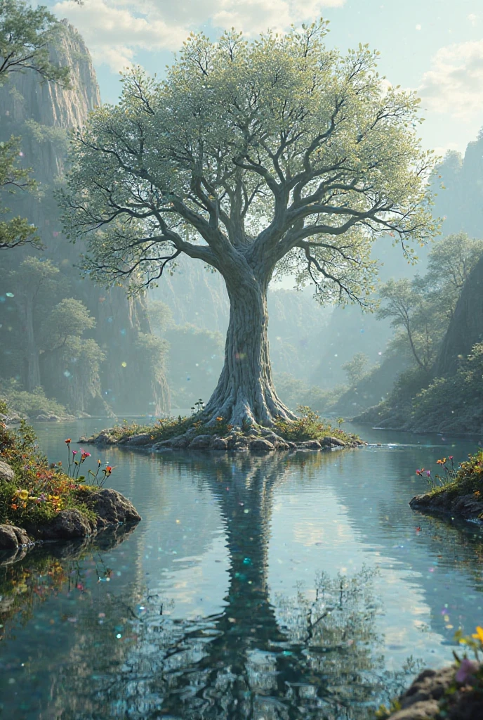 Mirror tree - SeaArt AI