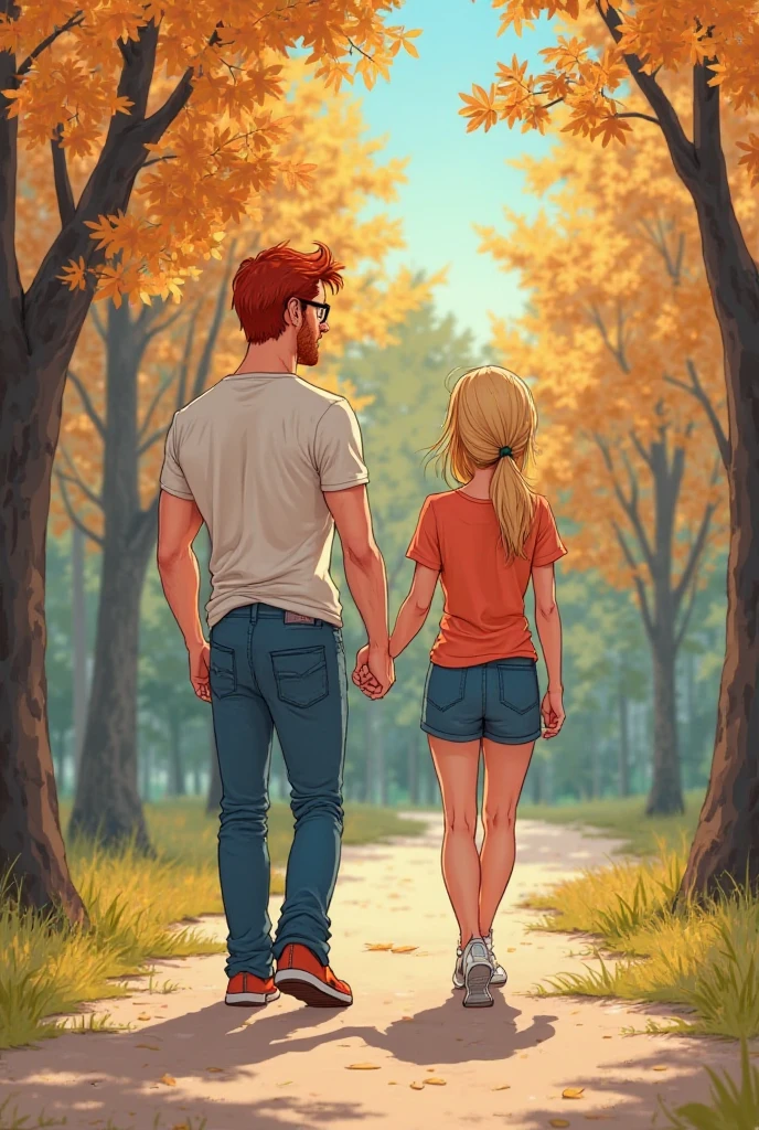 Draw in a moderately detailed style — something between cartoonish and ...