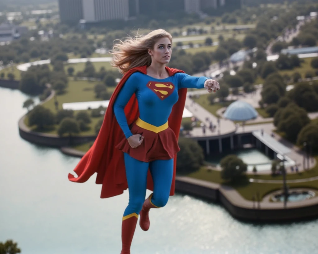 Supergirl Seaart Ai