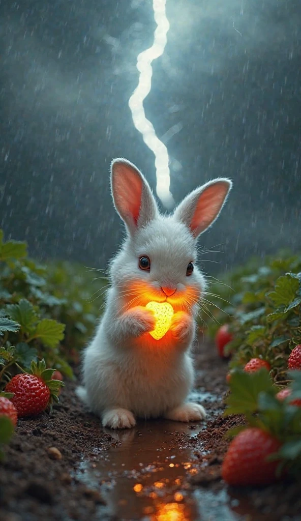 This dramatic and symbolic scene from Rabbit’s Journey captures a ...