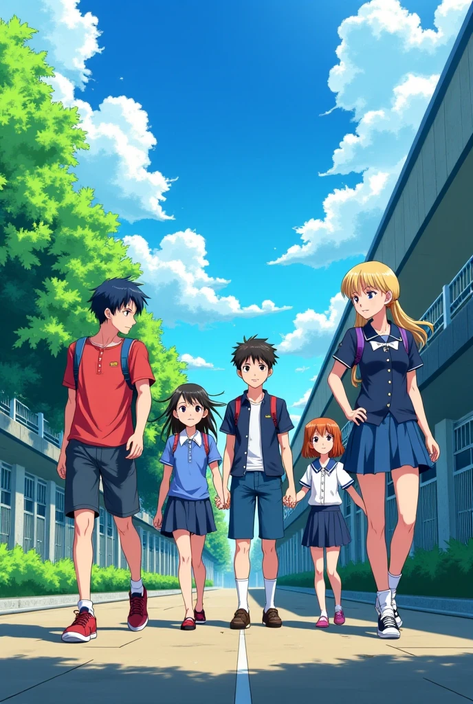 Anime about Japanese students - SeaArt AI