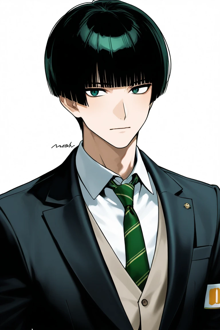 male mash cut cigarettes profile simple calm atmosphere - SeaArt AI