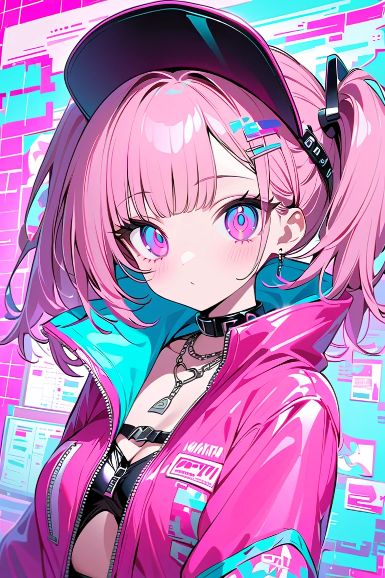 Today's Theme is "vaporwave" Cyber nostalgia overload! Glitch effects ...