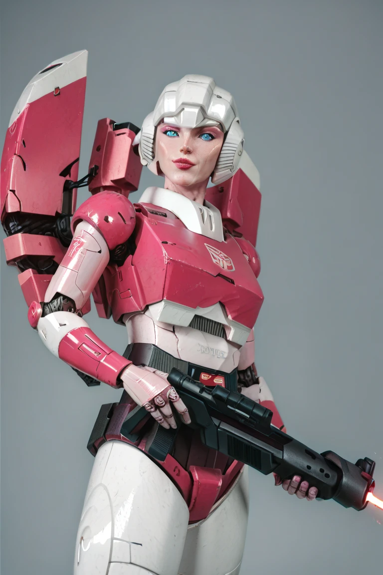 Arcee sexy pose, , arcee, holding laser rifle transformers robot ...
