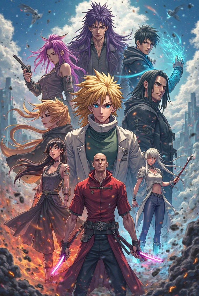 Anime six - SeaArt AI