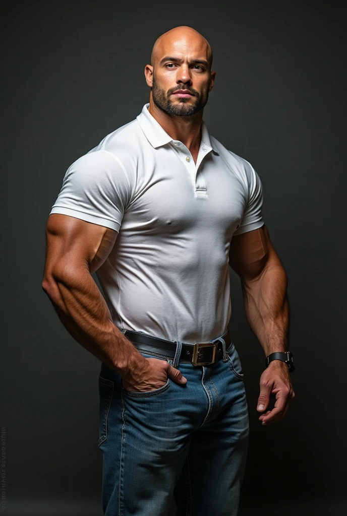 (Foto:1.2), (Ein Mann), ( full body portrait ), (look at the viewer ...