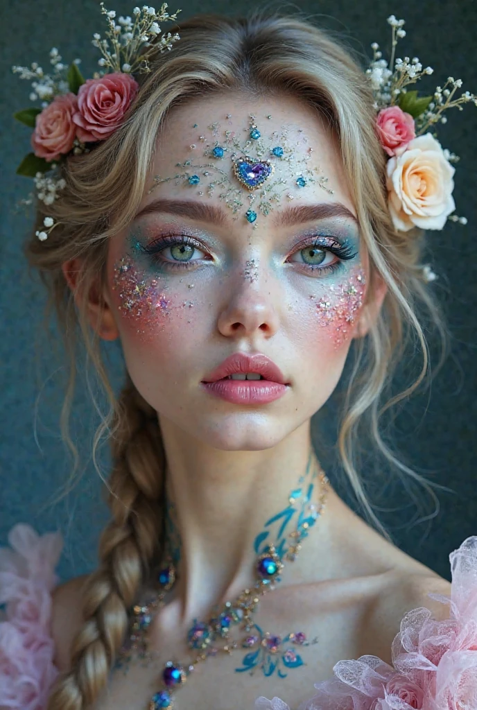 I want 10 fantasy makeup ideas with new ideas and simple materials ...