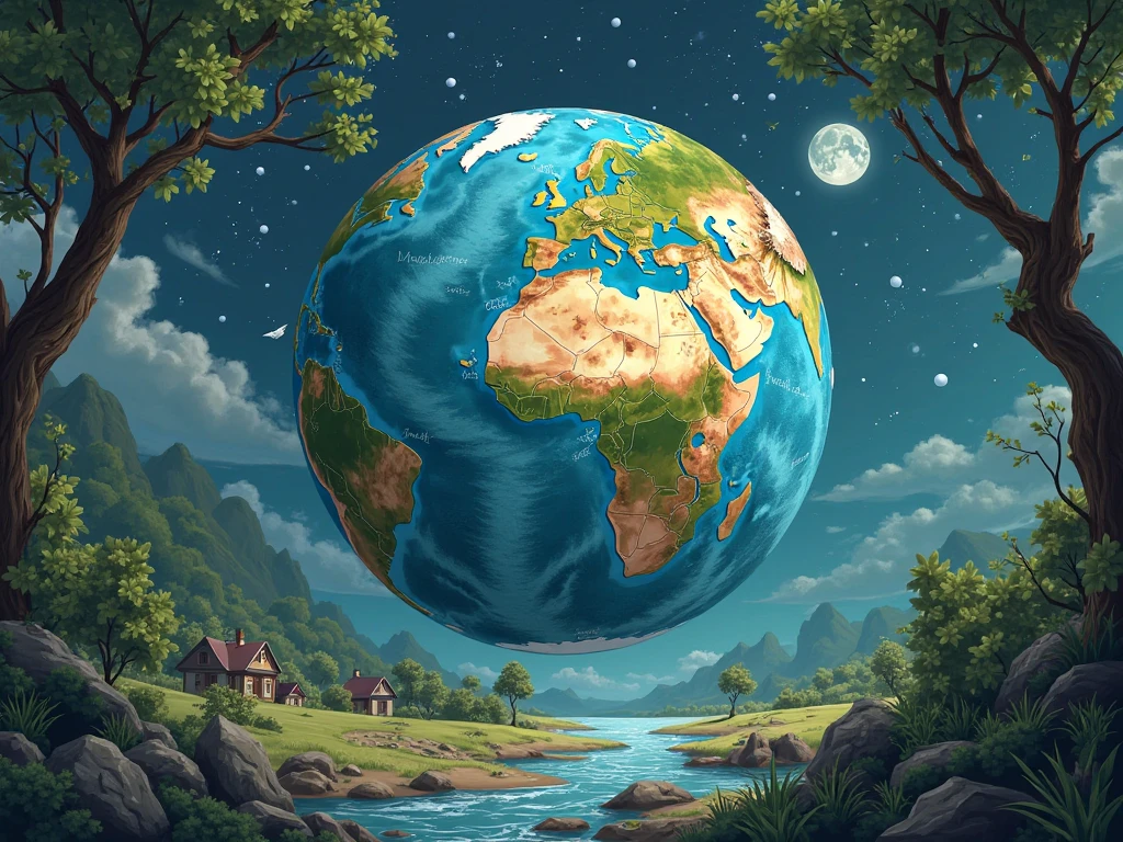 Escape Game Concept: "Planet in Peril" / "Tehlikedeki Gezegen - SeaArt AI