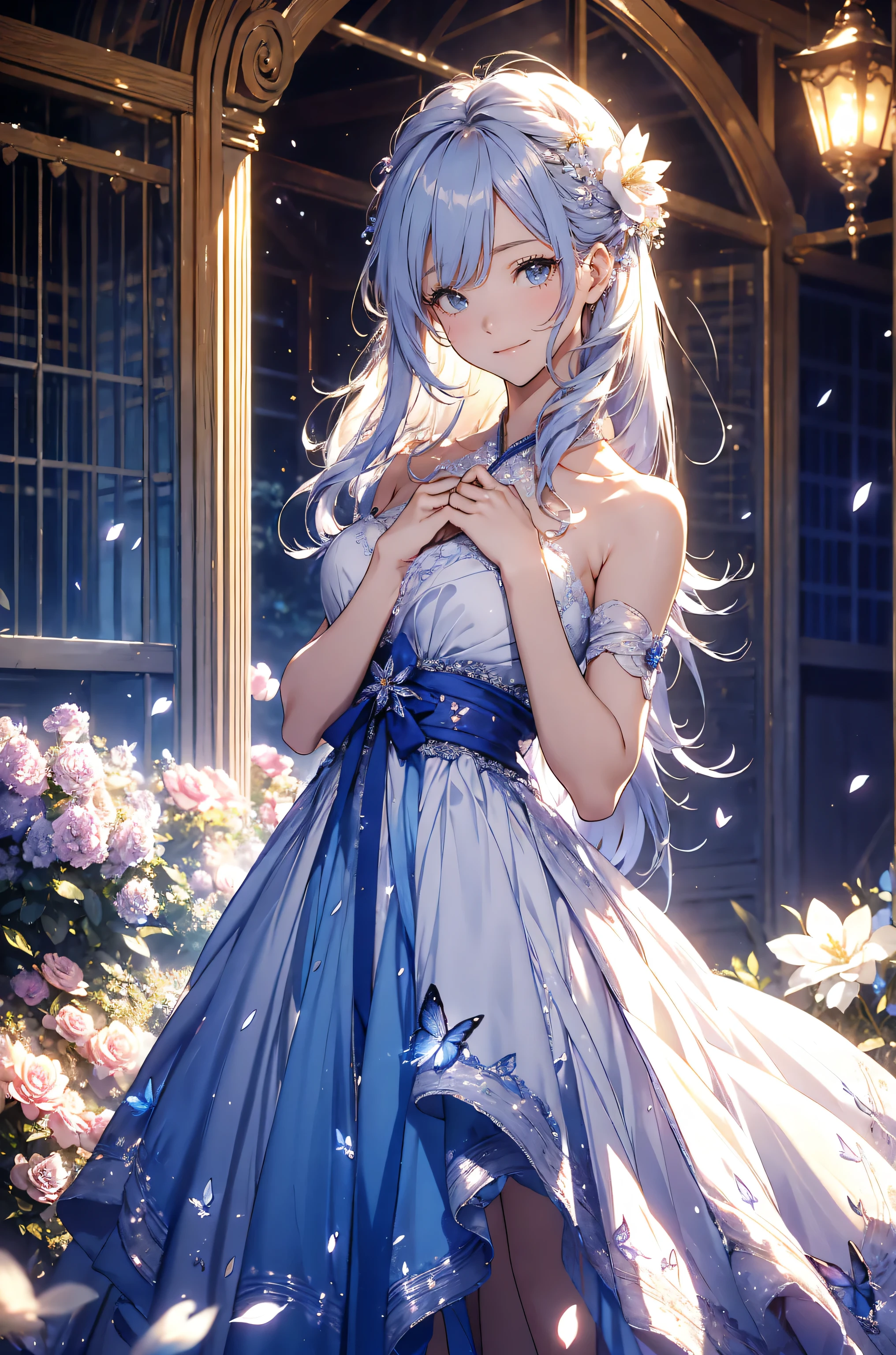 Best quality ！mystical 、( cowboy shot ) 1girl cute smile！smile - SeaArt AI