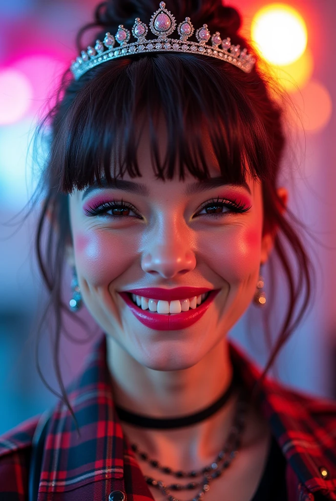 1girl,High Resolution, Smile, High Quality, Smile, Makeup, Happy ...