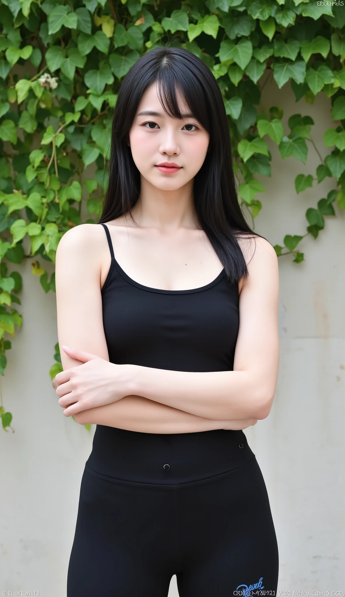 MODEL DESCRIPTION: A Taiwanese Woman with Long Black Hair with Bangs ...
