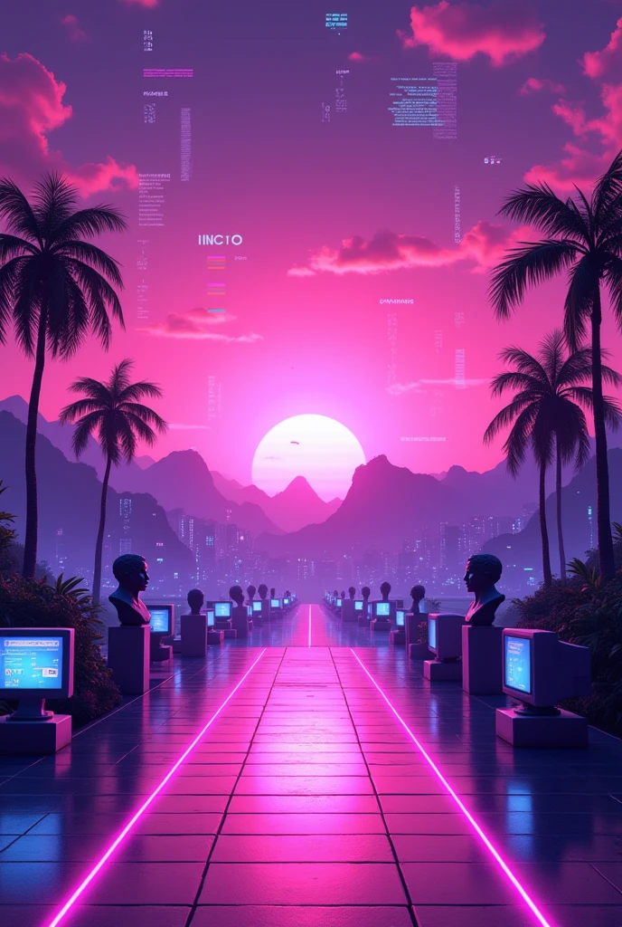 Masterpiece, best quality, ultra-detailed, vaporwave aesthetic - SeaArt AI