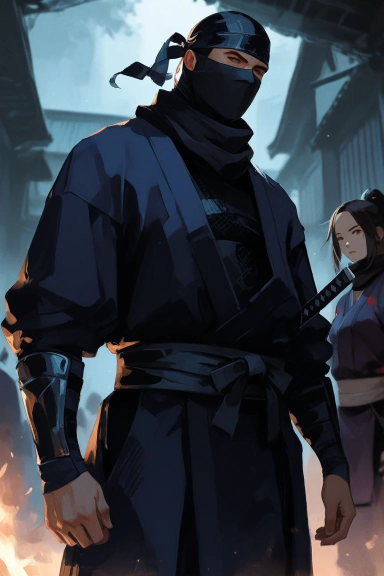 Ninja, man, - SeaArt AI