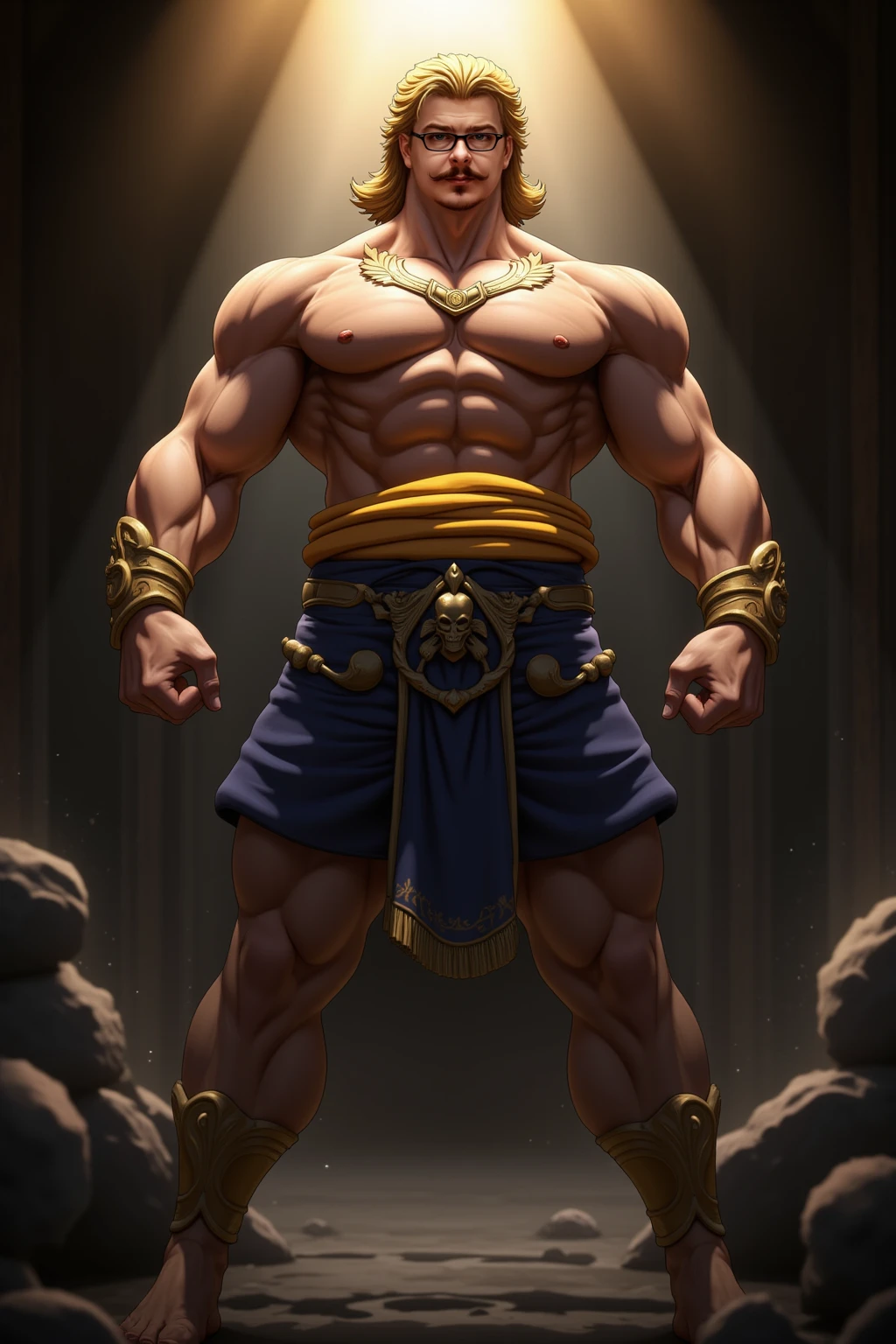 Heracles, greek mythology, one piece character, simetric body - SeaArt AI