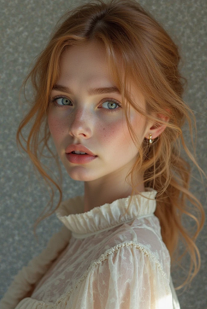 Create a model girl,more realistic and full-length,Russian appearance ...