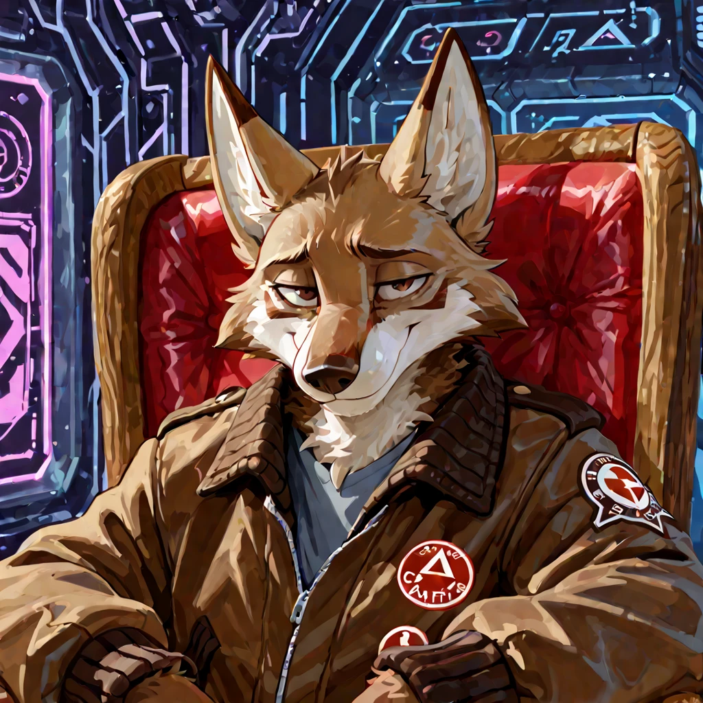 Masterpiece, best quality, amazing quality, anthro coyote, male - SeaArt AI