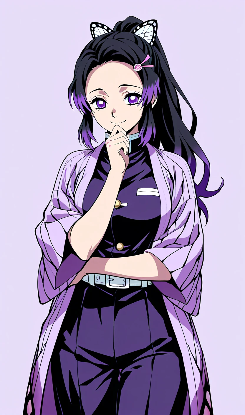 Demon slayer panel,1girl, High Resolution, Masterpiece, Long Hair ...