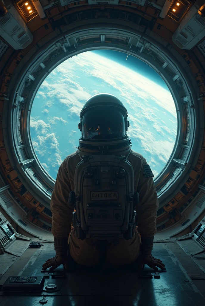 Generate a point-of-view animation from an astronaut ’s perspective ...