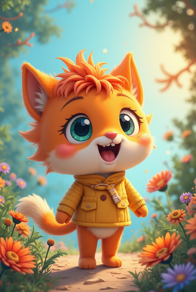 Human cartoon character - SeaArt AI